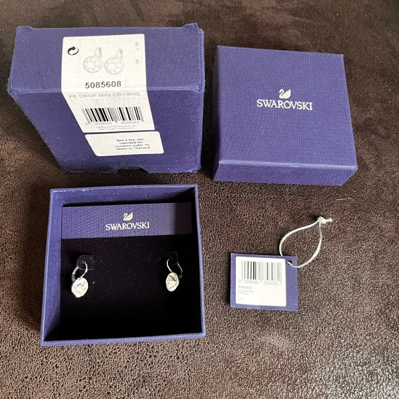 Swarovski | Jewelry | Swarovski Bella Mini Drop Earrings | Poshmark